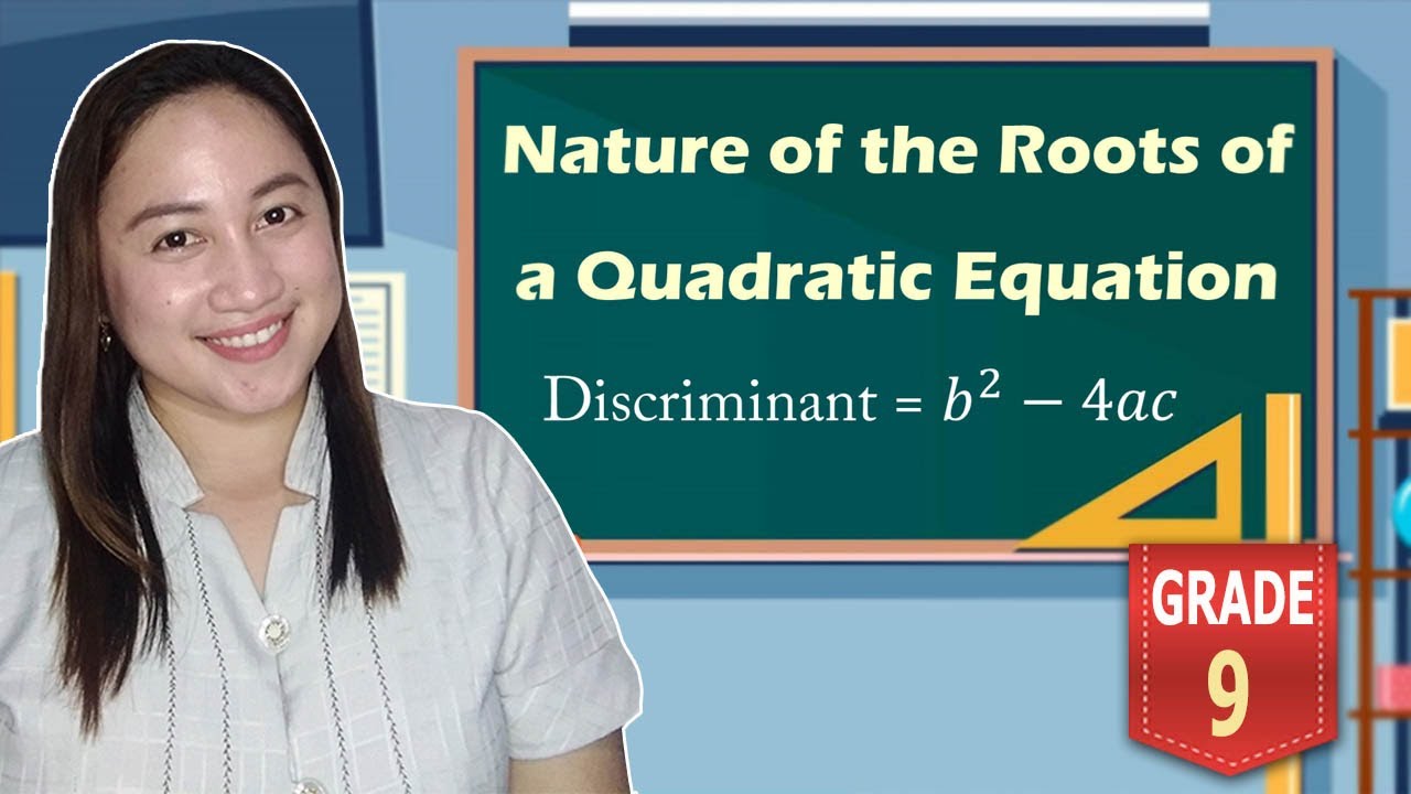Nature of the Roots of a Quadratic Equation - YouTube