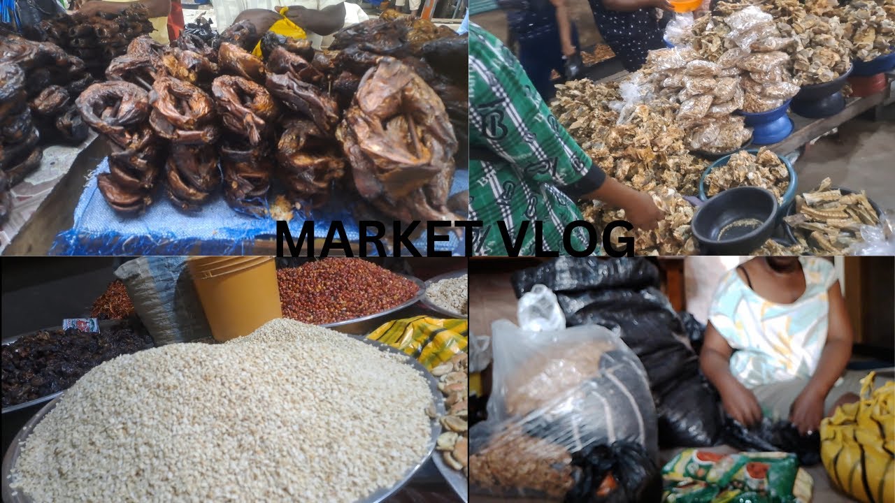 Let's go to Oyingbo Market to get foodstuff for my Travel back/MARKET ...