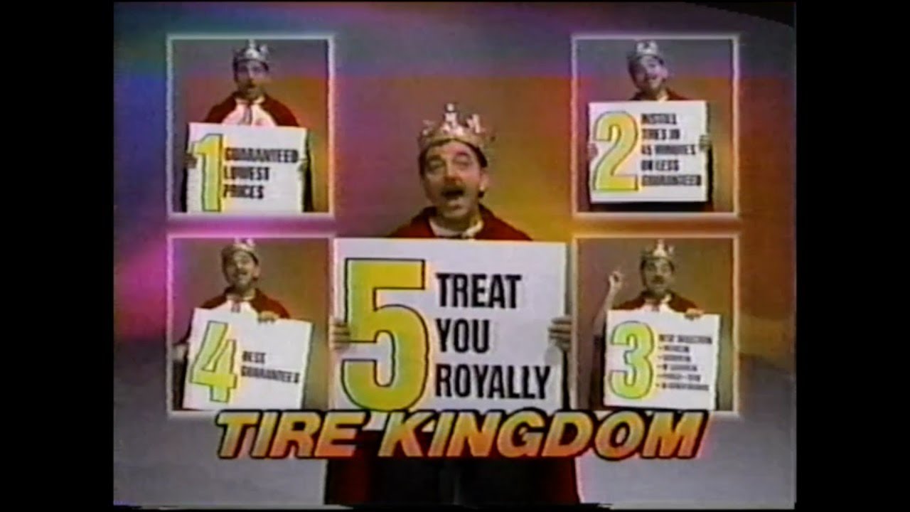 Tire Kingdom: Countdown Commercial (1991) - YouTube