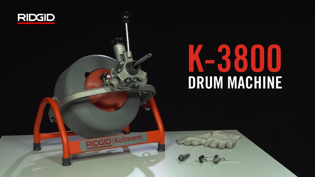 Ridgid 53107 K-3800 Drum Machine tillescenter Odor & Drain Maintainers ...