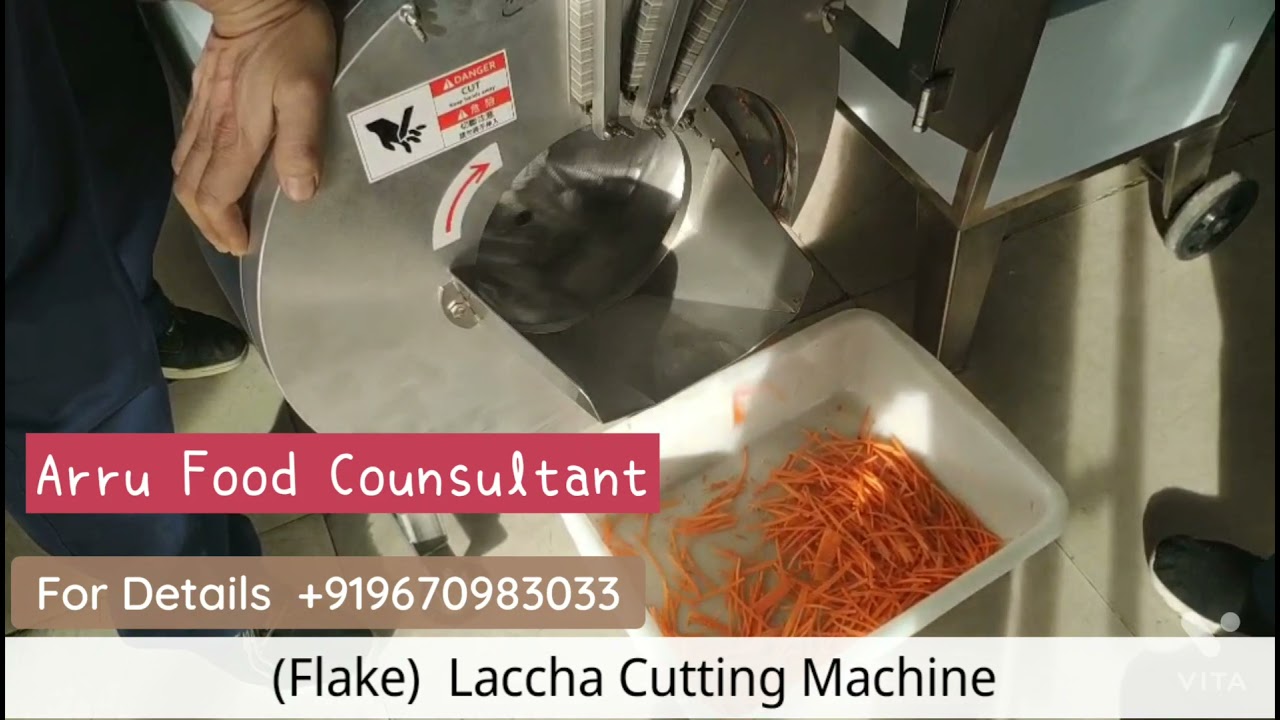 (flake) Laccha Cutting Machine #food #karonda #laccha ...