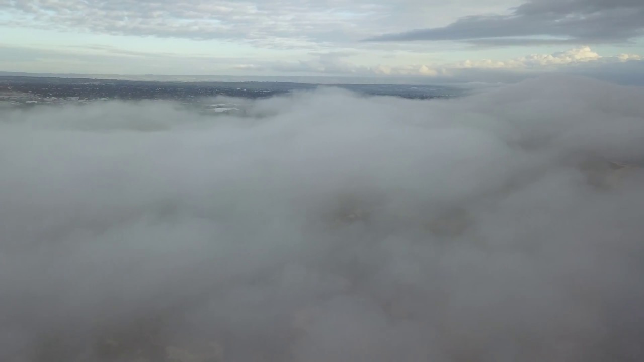 Descending through clouds mavic pro 4K - YouTube