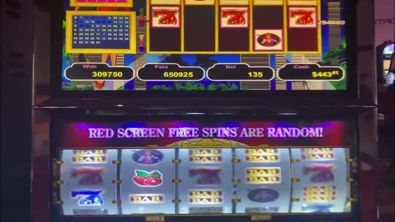 Choctaw Casino crazy wild Cherry vgt huge jackpot 35,000 slot hand pay - YouTube