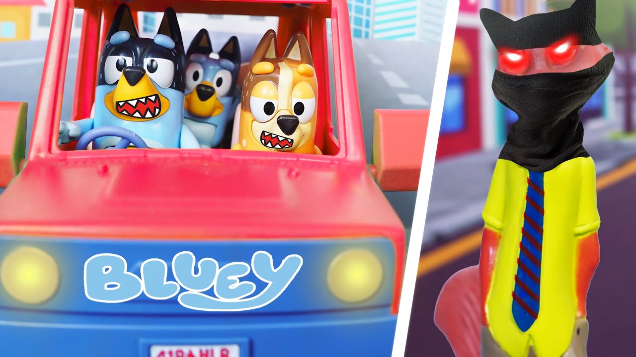 Bluey's Family Home Invasion: Catching the Thief! | Toy Story for Kids ...