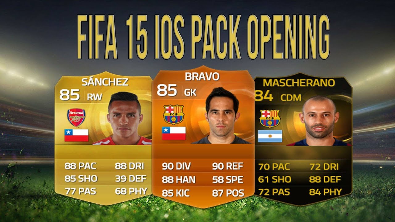 FIFA 15 IOS Pack Opening - YouTube