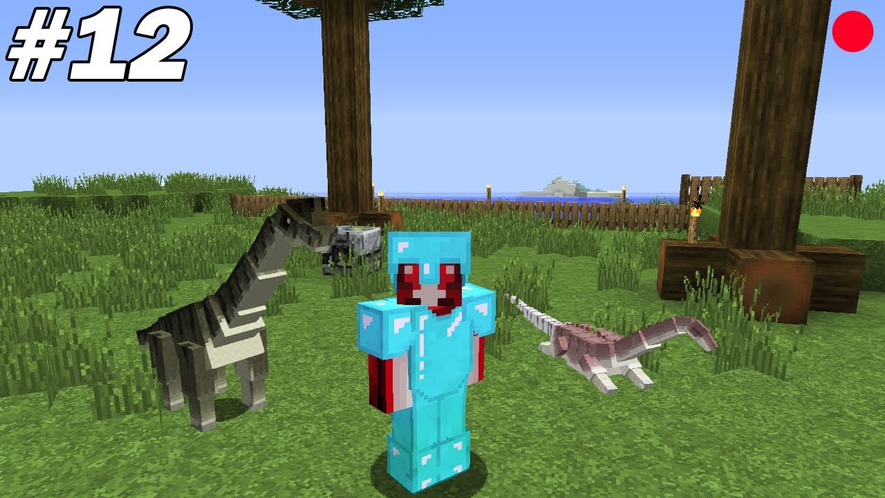 On adopte un Brachiosaure et un Diplodocus ! Minecraft Dinosaures Ep12 ...