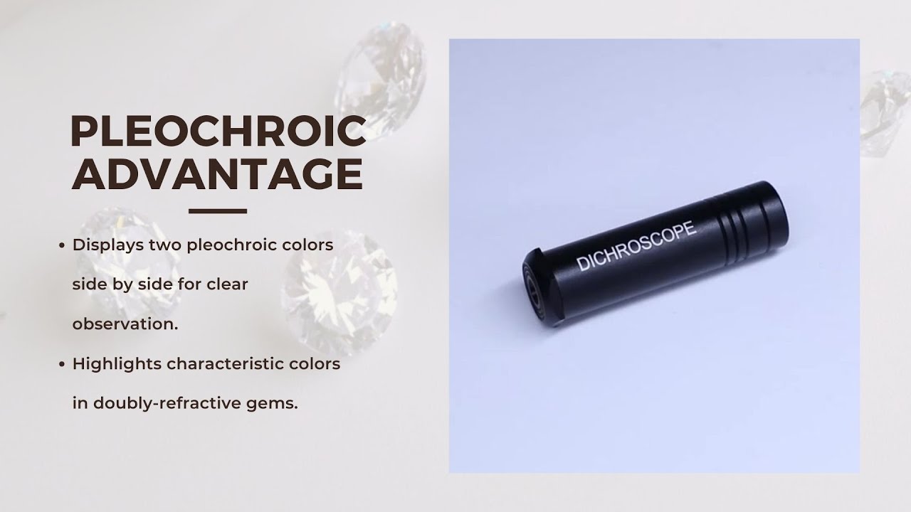 CLMG-7208 Handheld Heavy Duty Calcite Dichroscope, Trichoic Gem ...