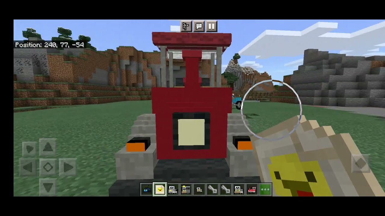 vanilla vehicles in minecraft - YouTube