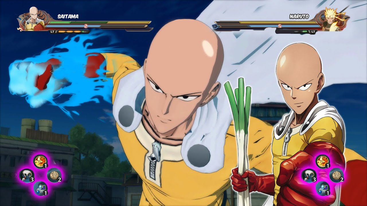 SAITAMA FULL POWER VS SEMUA NINJA | Naruto Storm 4 MOD - YouTube