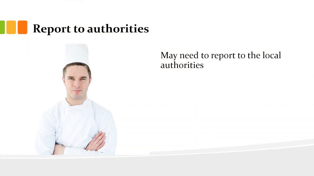 Report to authorities - YouTube