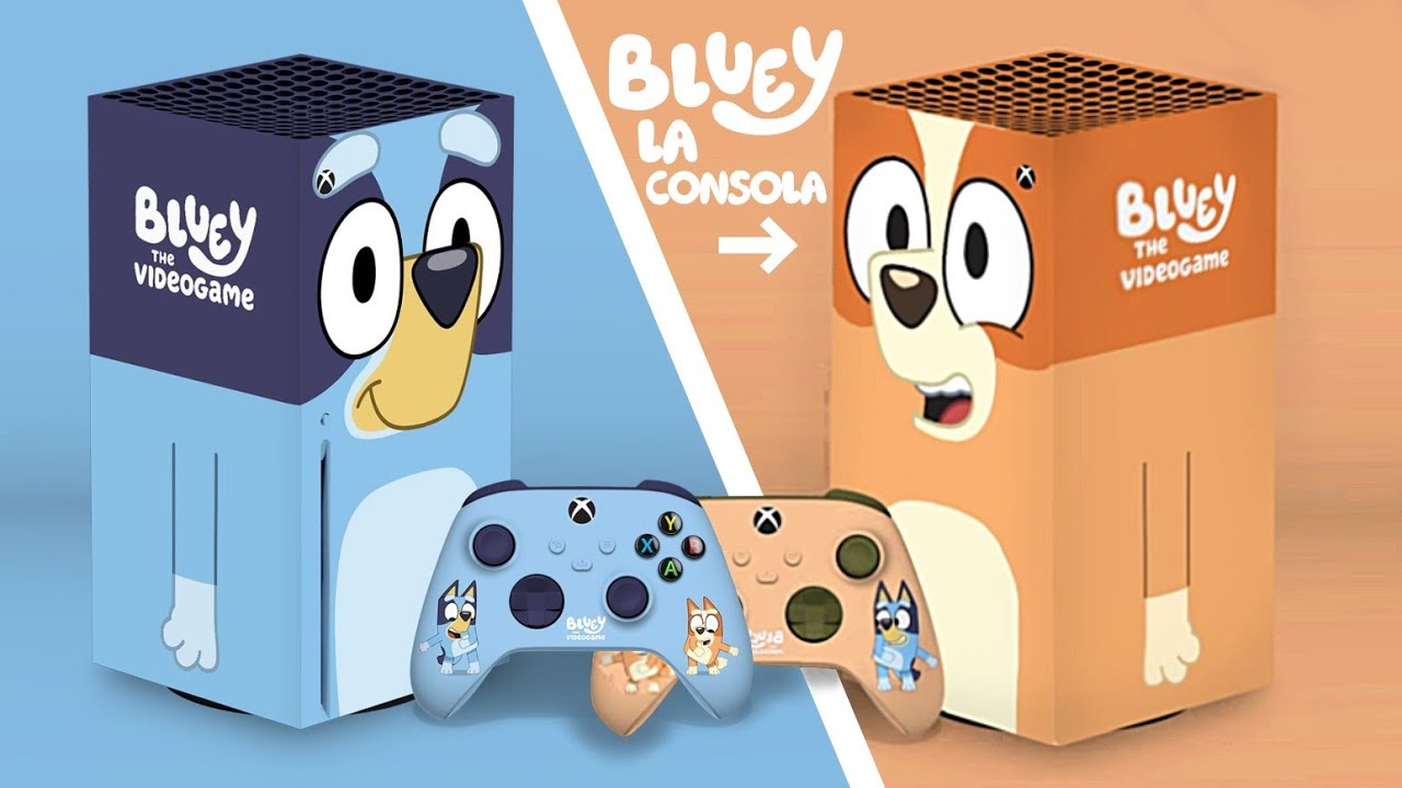 La Consola de Bluey y Su VideoJuego - YouTube