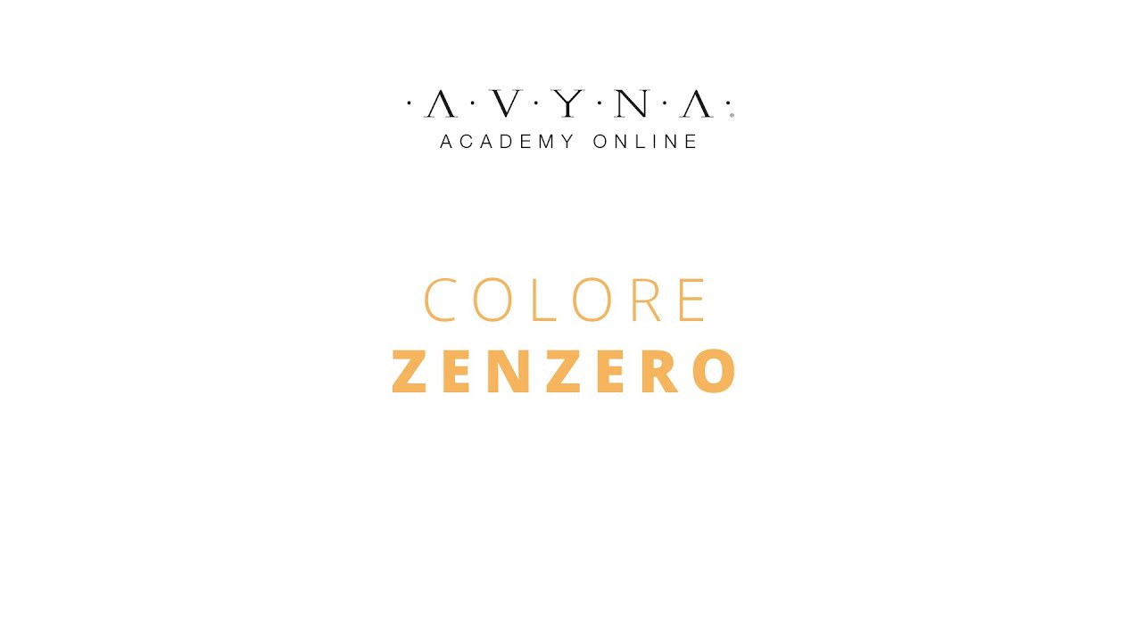 Avyna Academy clase Colore Zenzero - YouTube