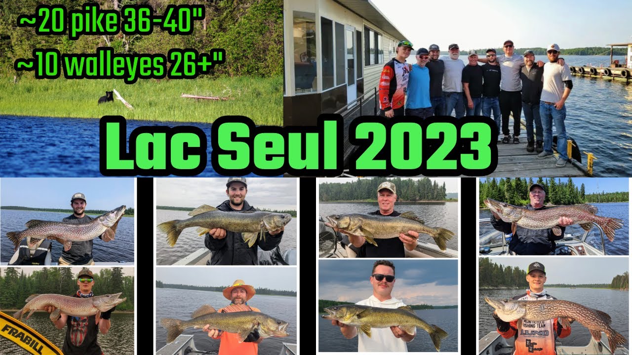 Lac Seul 2023 - Canada Walleye and Pike Fishing - YouTube