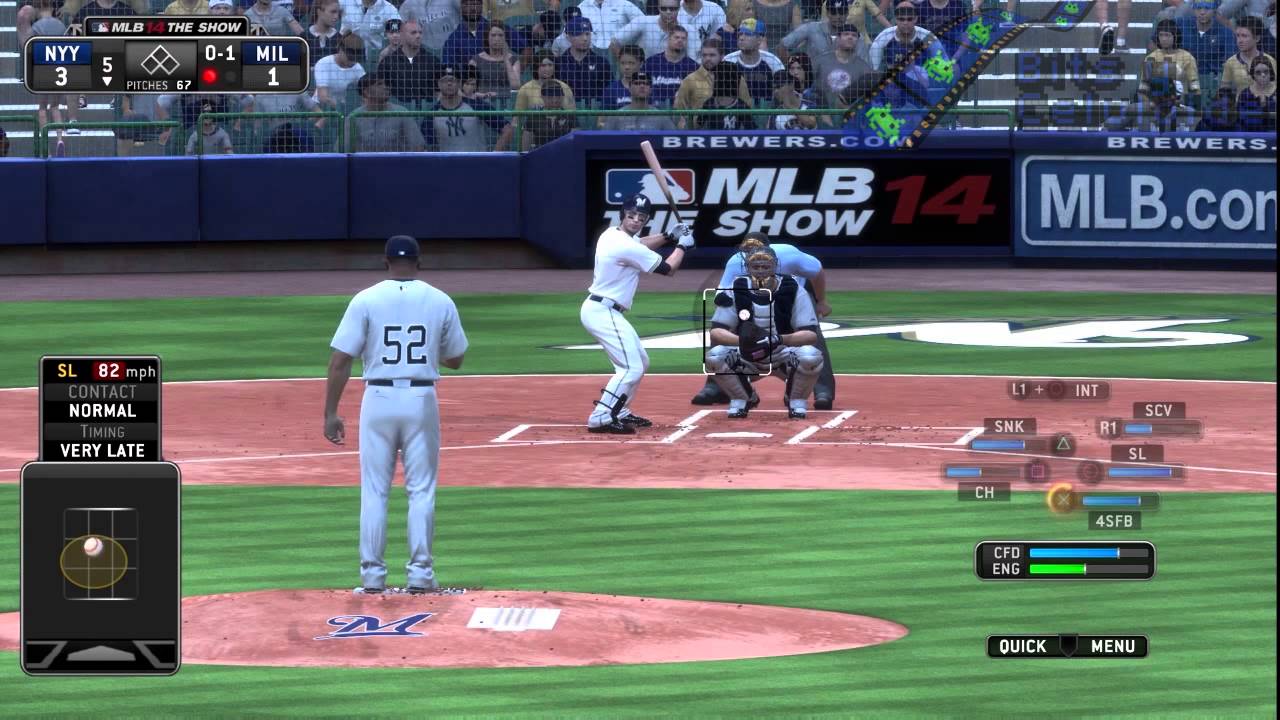 MLB The Show 2014 PS4 gameplay - YouTube