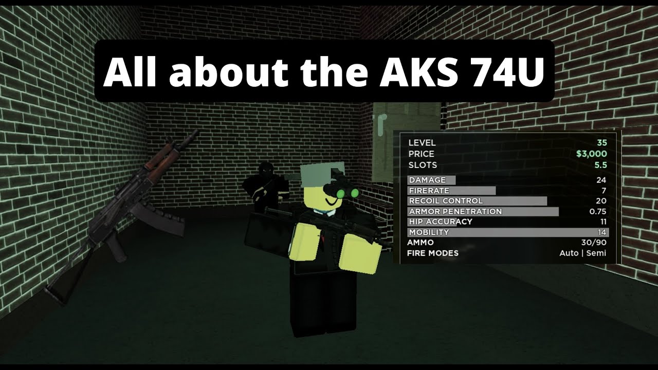 All about the AKS 74U (criminality) - YouTube