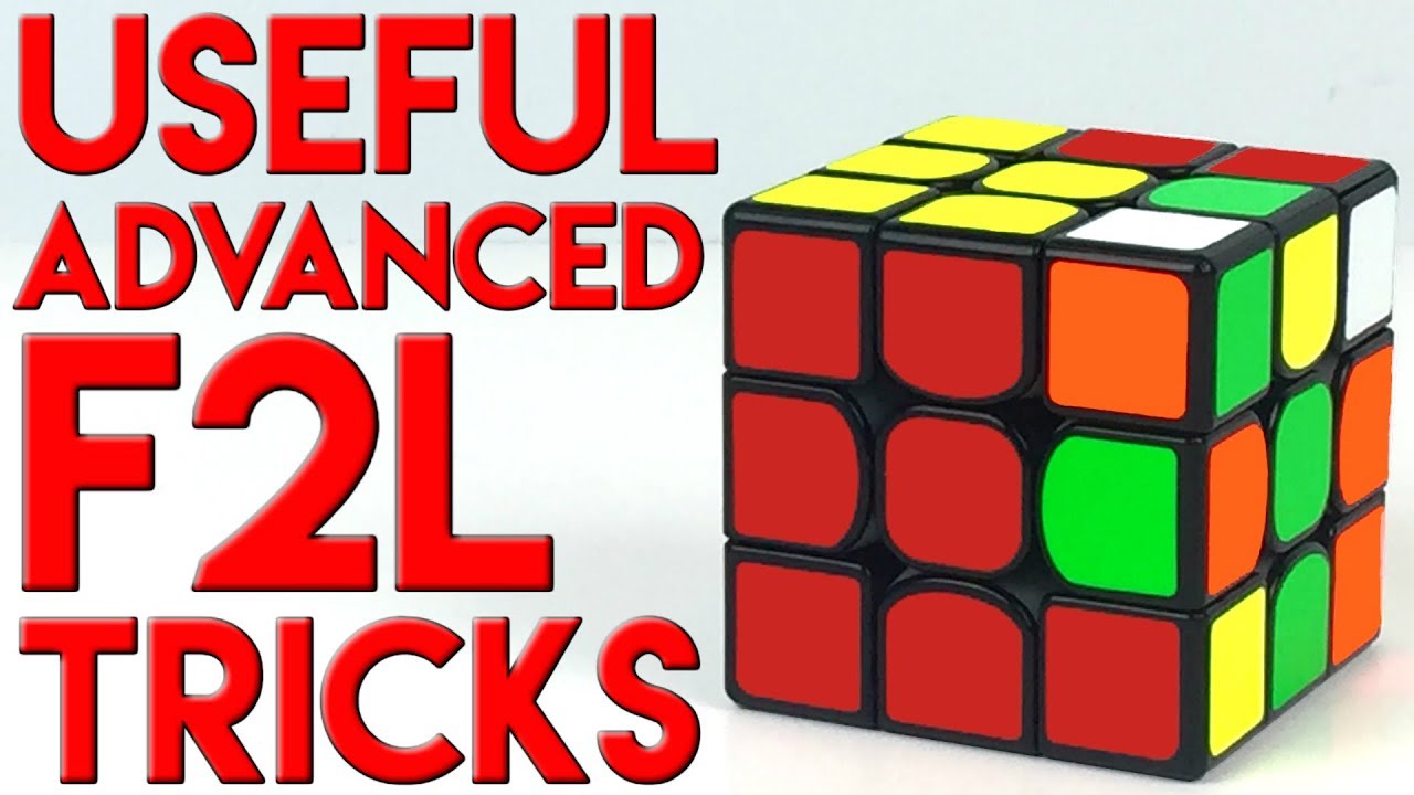 The Most Useful Advanced F2L Tricks | Advanced F2L Tutorial - YouTube