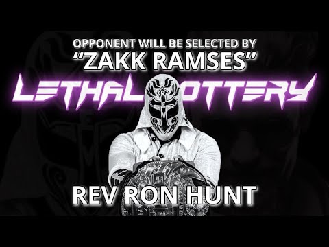 814 WRESTLING: LETHAL LOTTERY 2024: "The Rev" Ron Hunt vs "The Ronin ...