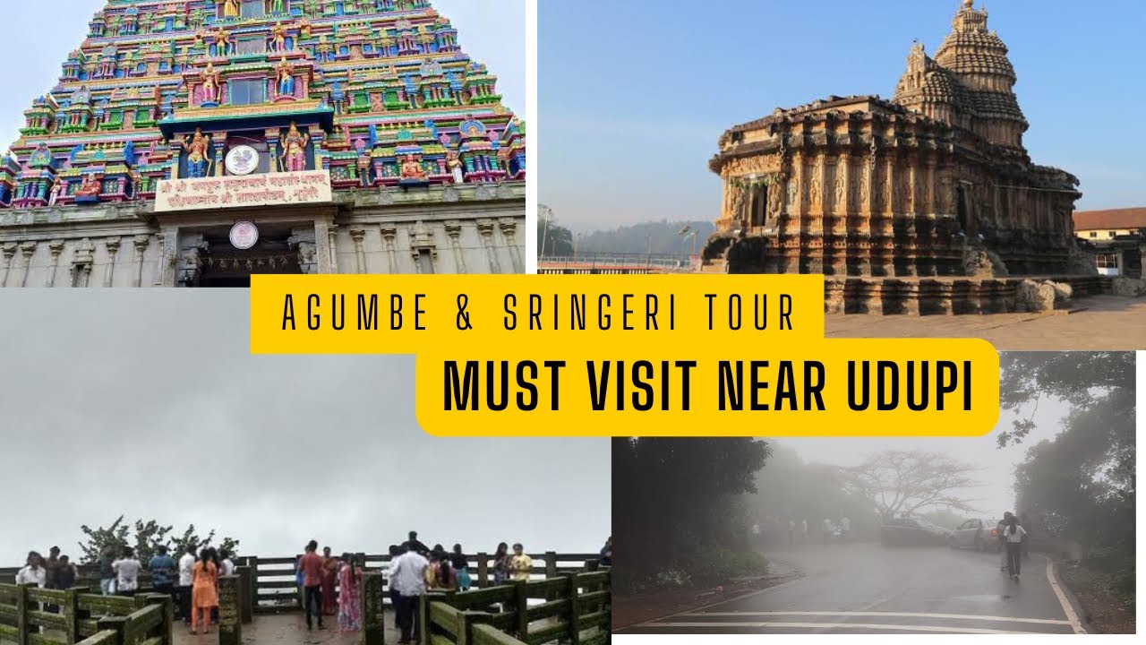 Best hill station in Udupi, Karnataka | Sringeri temple visit & Agumbe ...