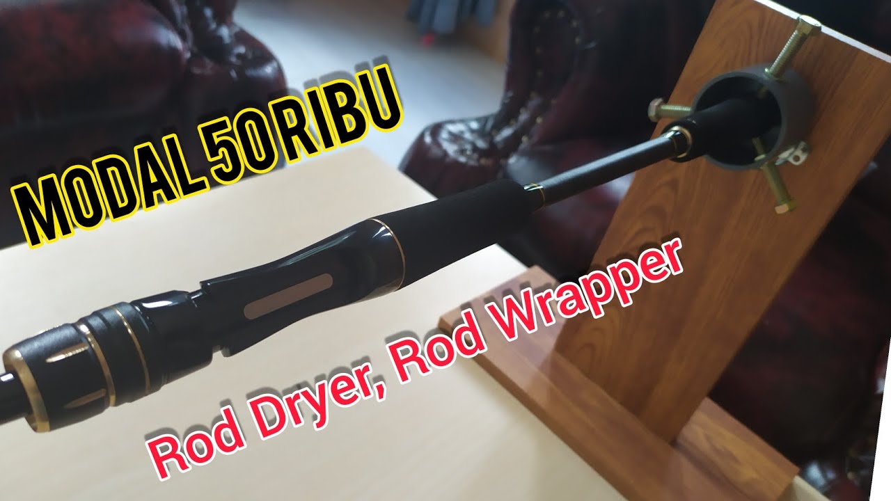 Cara Membuat Rod Dryer Rod Wrapper - YouTube