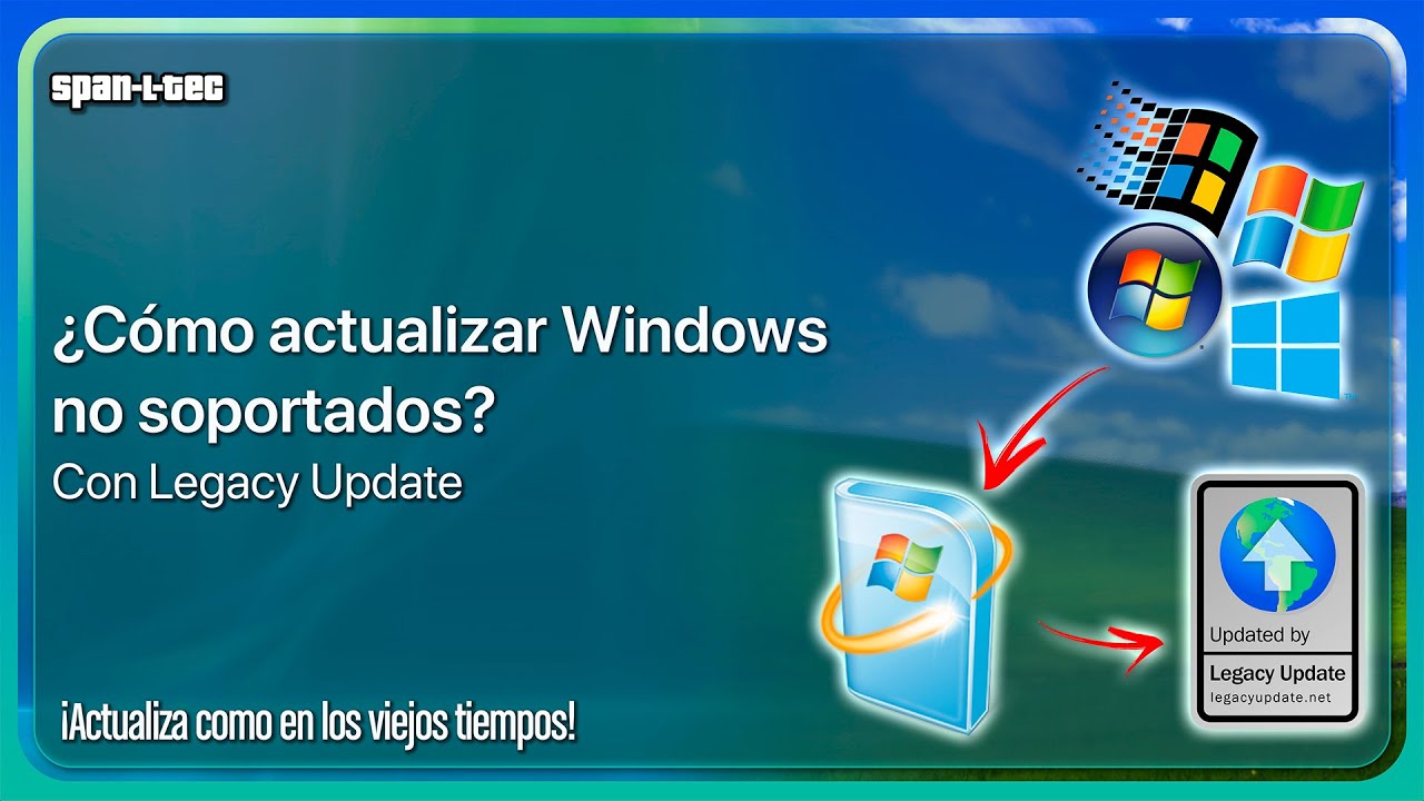 ¡Actualiza tu Windows XP y Vista con Legacy Update! - YouTube