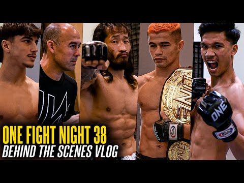 ONE Fight Night 38 Vlog 🎥 Enkh-Orgil, Andrade, Aliff, Ramadan, \