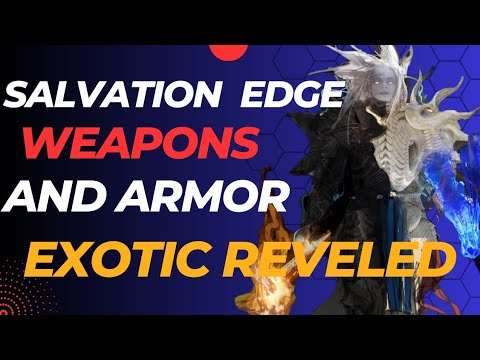 Salvation Edge Raid Weapons And Exotic | Destiny 2 The Final Shape ...