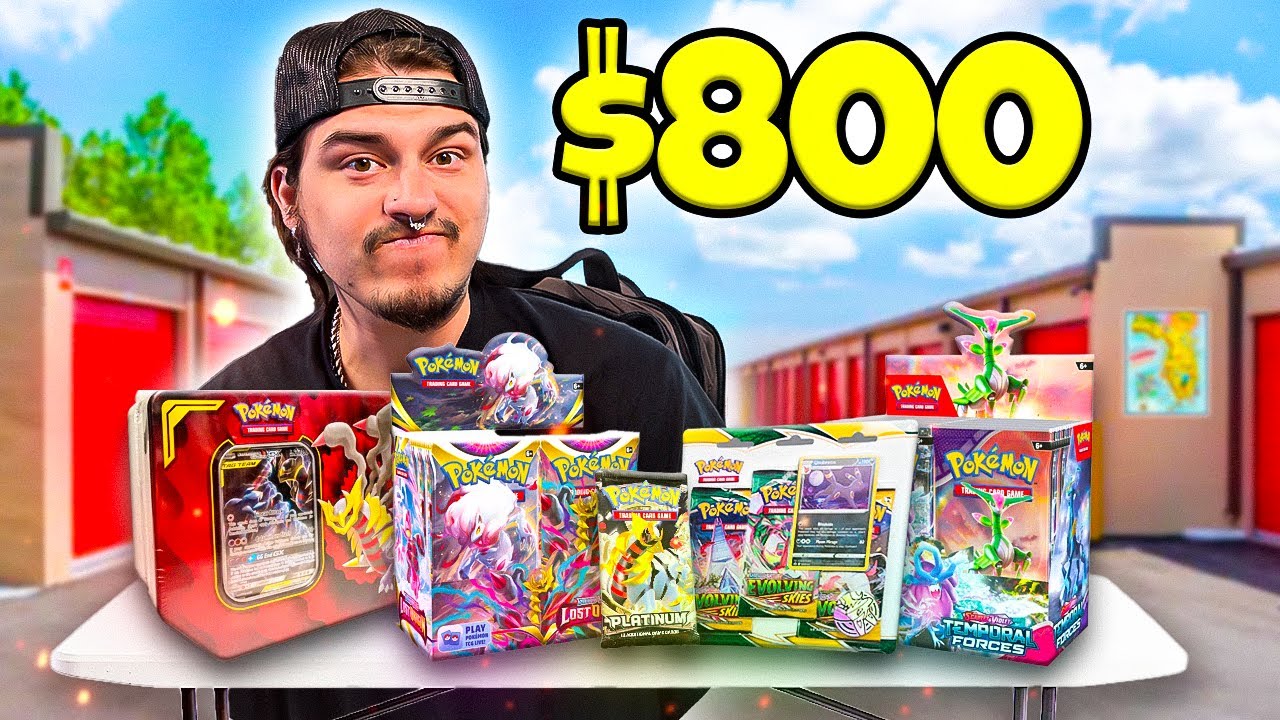 I'm Taking $800 Worth Of Pokemon From My Sealed Collection... - YouTube