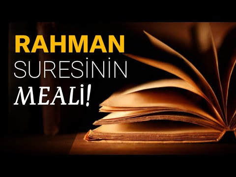 RAHMAN SURESİNİN MEALİ! (Kalbin Rahatlayacak!) | Kemal Yıldırım - Hür Adam