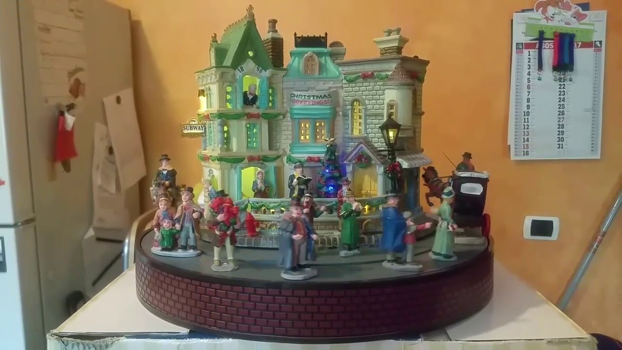 Lemax City Sidewalks 75606 - YouTube