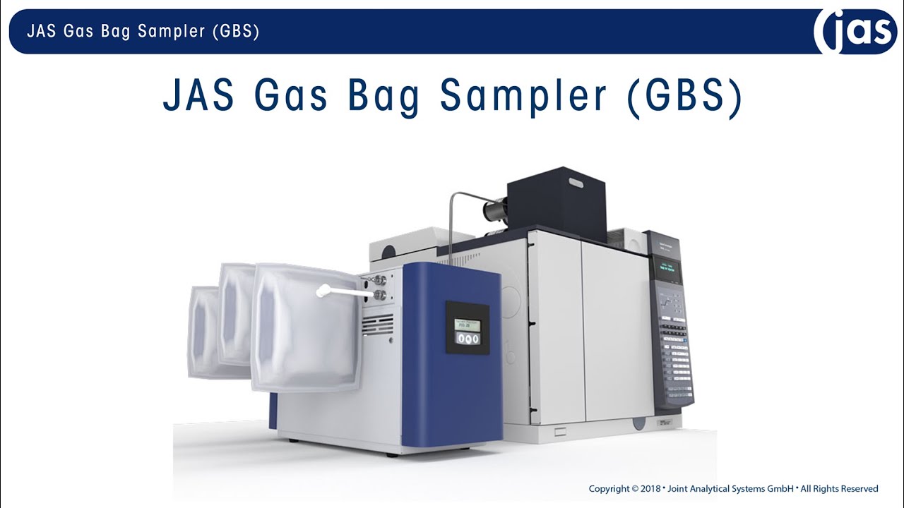 JAS Gas Bag Sampler (GBS) - Automatic Gas Sampler - YouTube