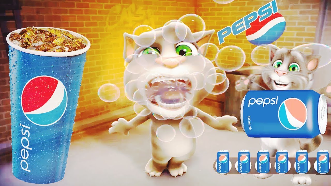 Talking Tom Cat-Tom Cat And Friends-TALKING CAT WITH PEPSI-Series ...