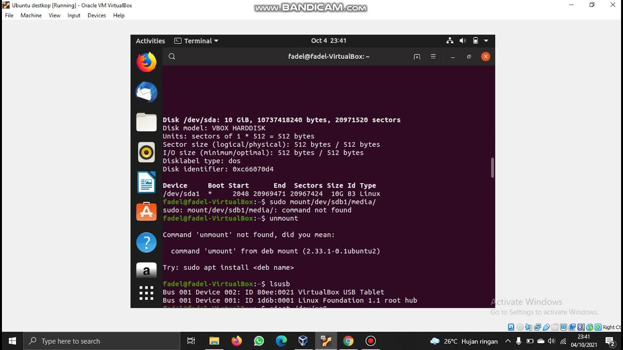 linux Ubuntu perintah dalam manajemen memori ,disk, dan I/O - YouTube