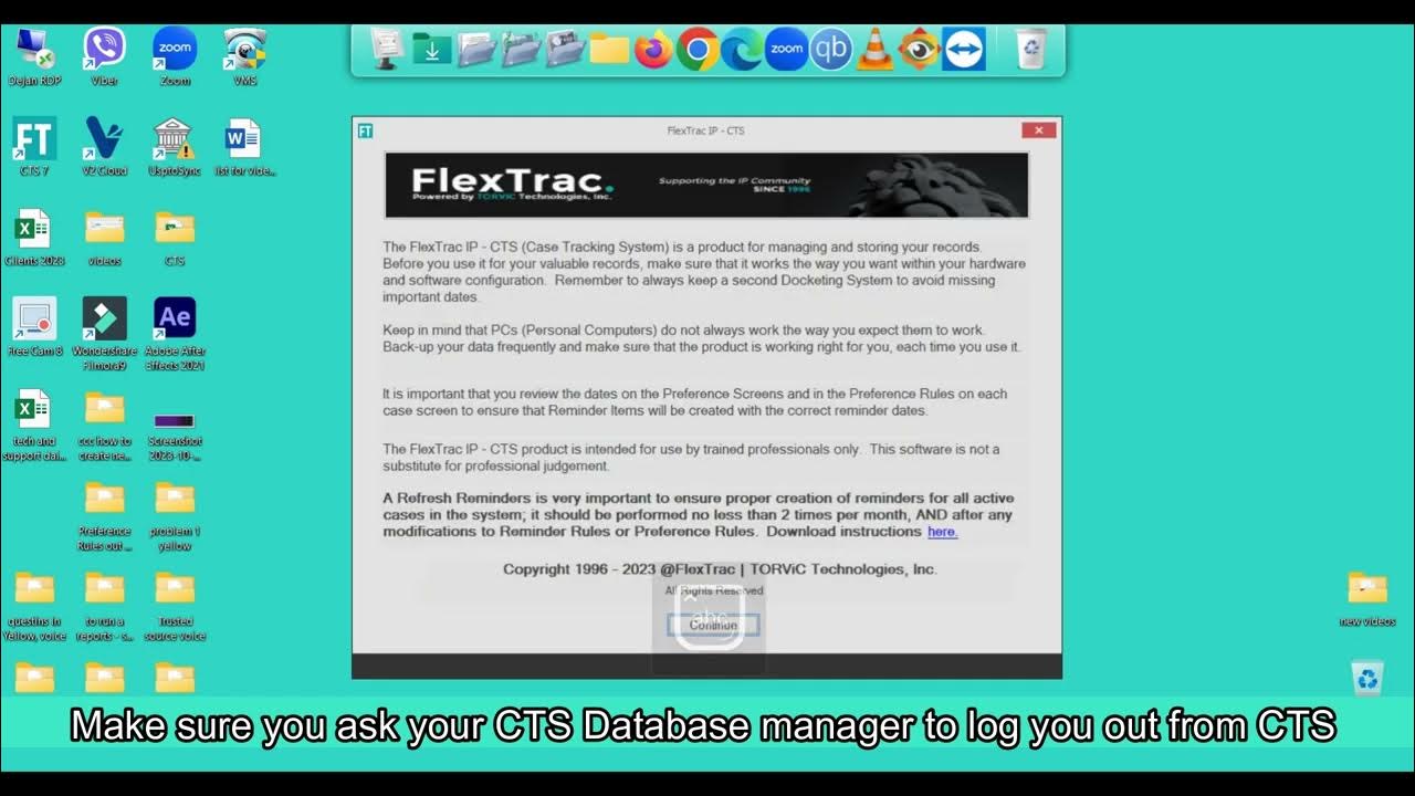 How to log out Users from CTS - YouTube