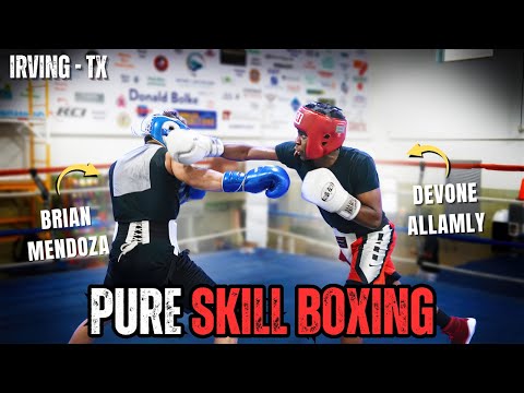ALL TECHNIQUE! Amateur Boxers Turn Practice Into LIVE DRILLS In Sparring!