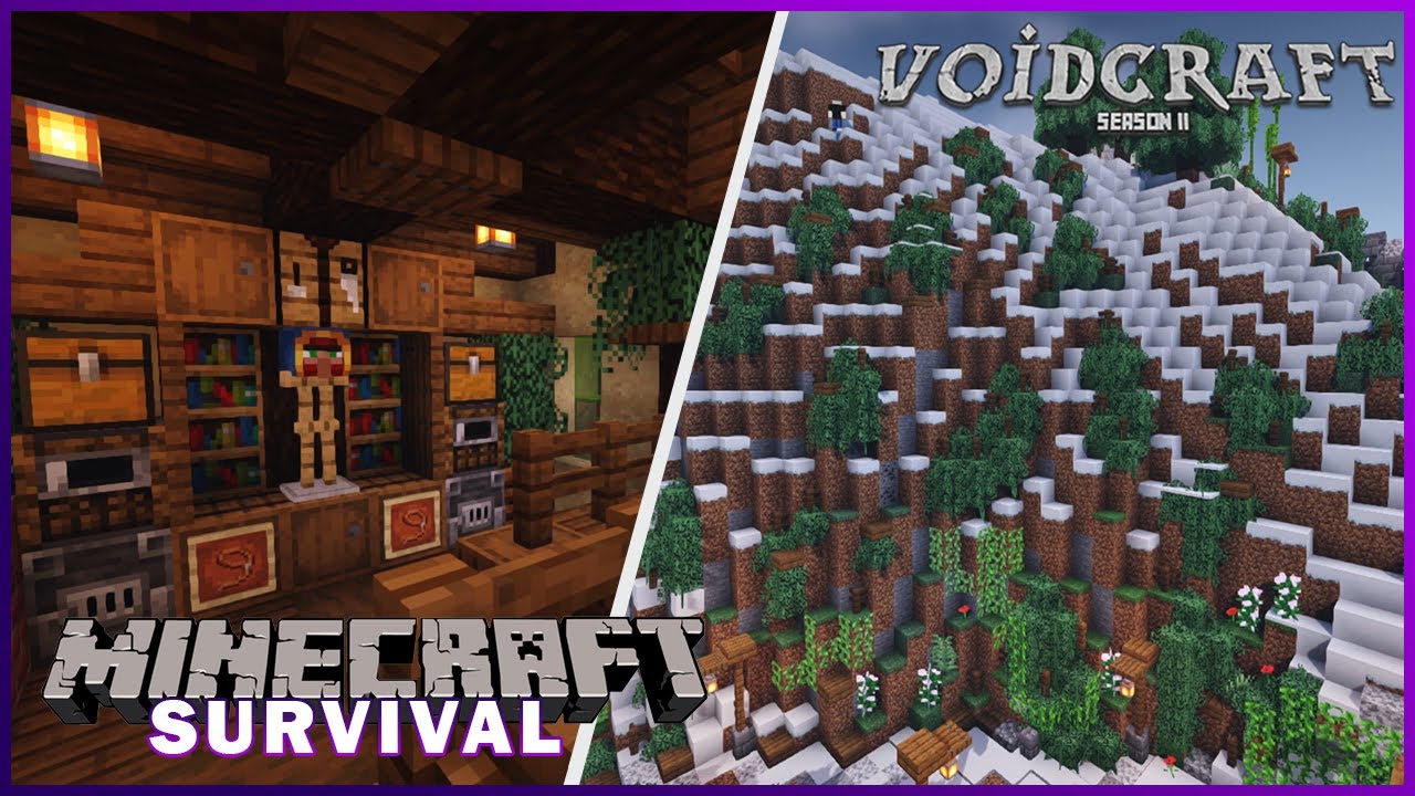 Minecraft Survival Lets Play 1.16.4 - Base Progress / Interior Décor [VoidCraft SMP] - YouTube