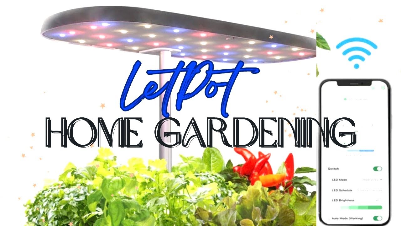 LetPot Smart Hydroponic Growing System /UnBoxing LetPot System / How to ...