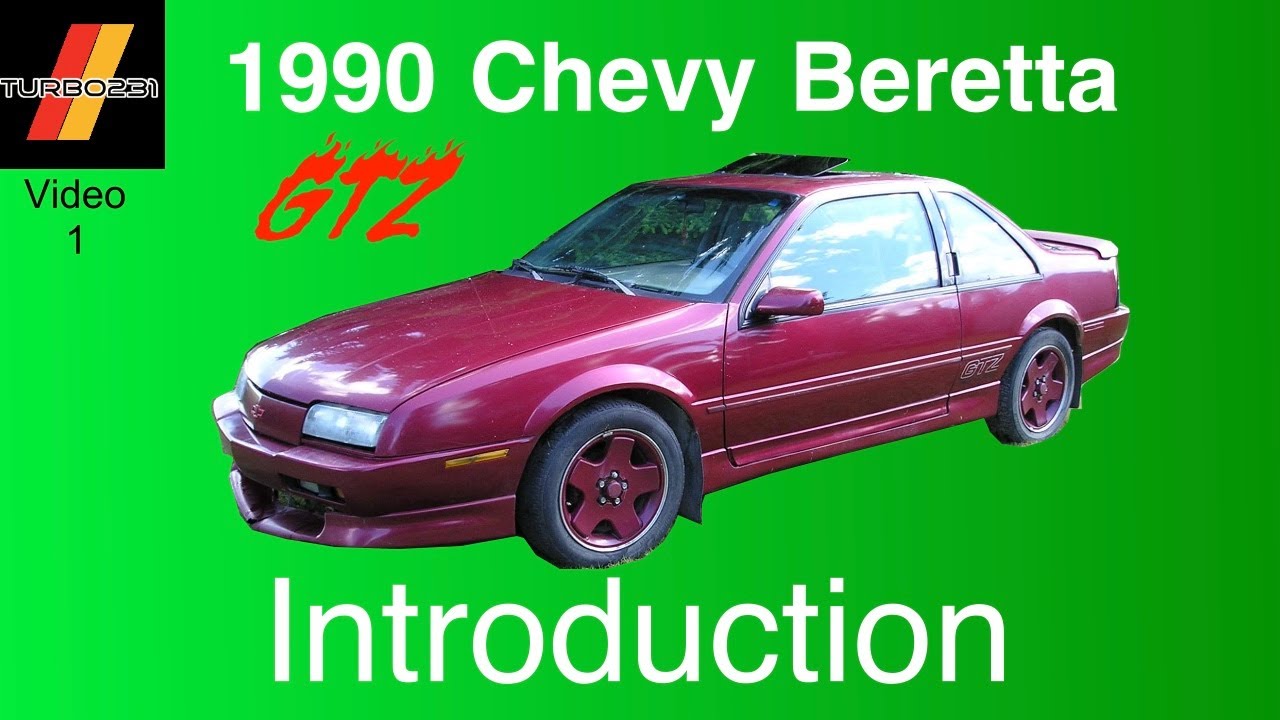 1990 Chevy Beretta GTZ - First View/Introduction to the car! - YouTube