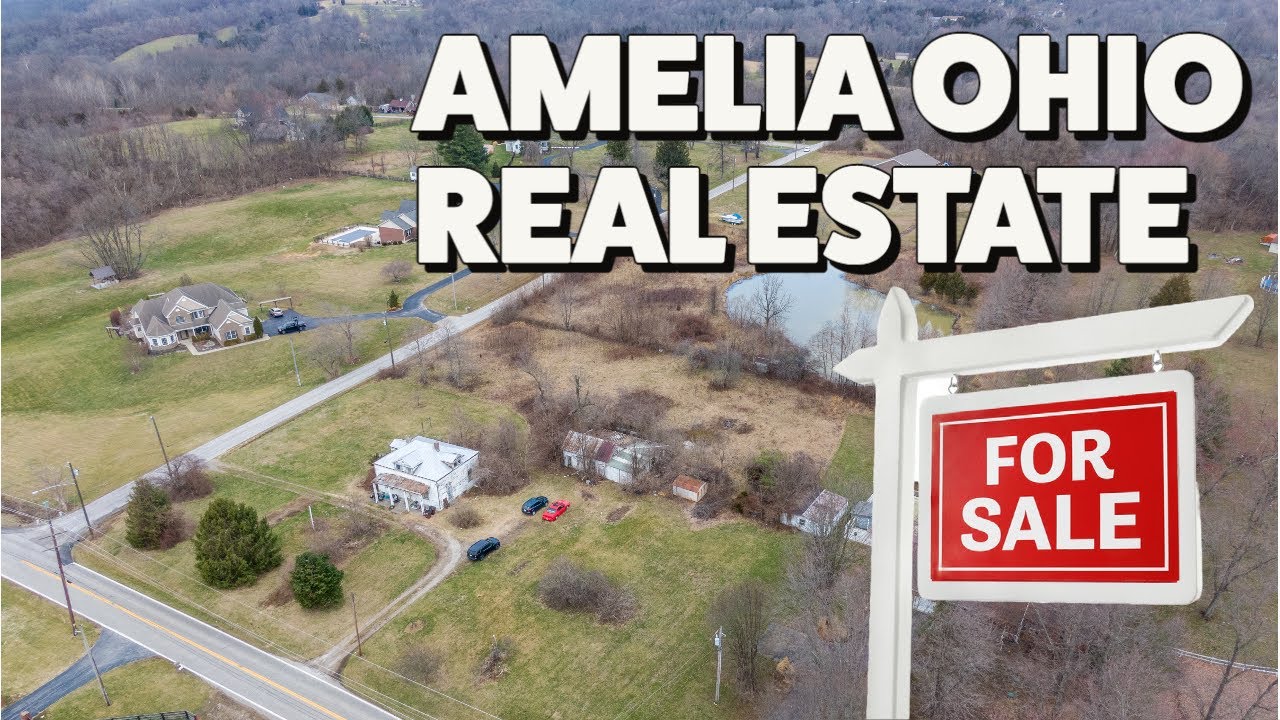 Amelia Ohio Real Estate Aerial Drone Video in 4K - 1498 OH-749 - YouTube