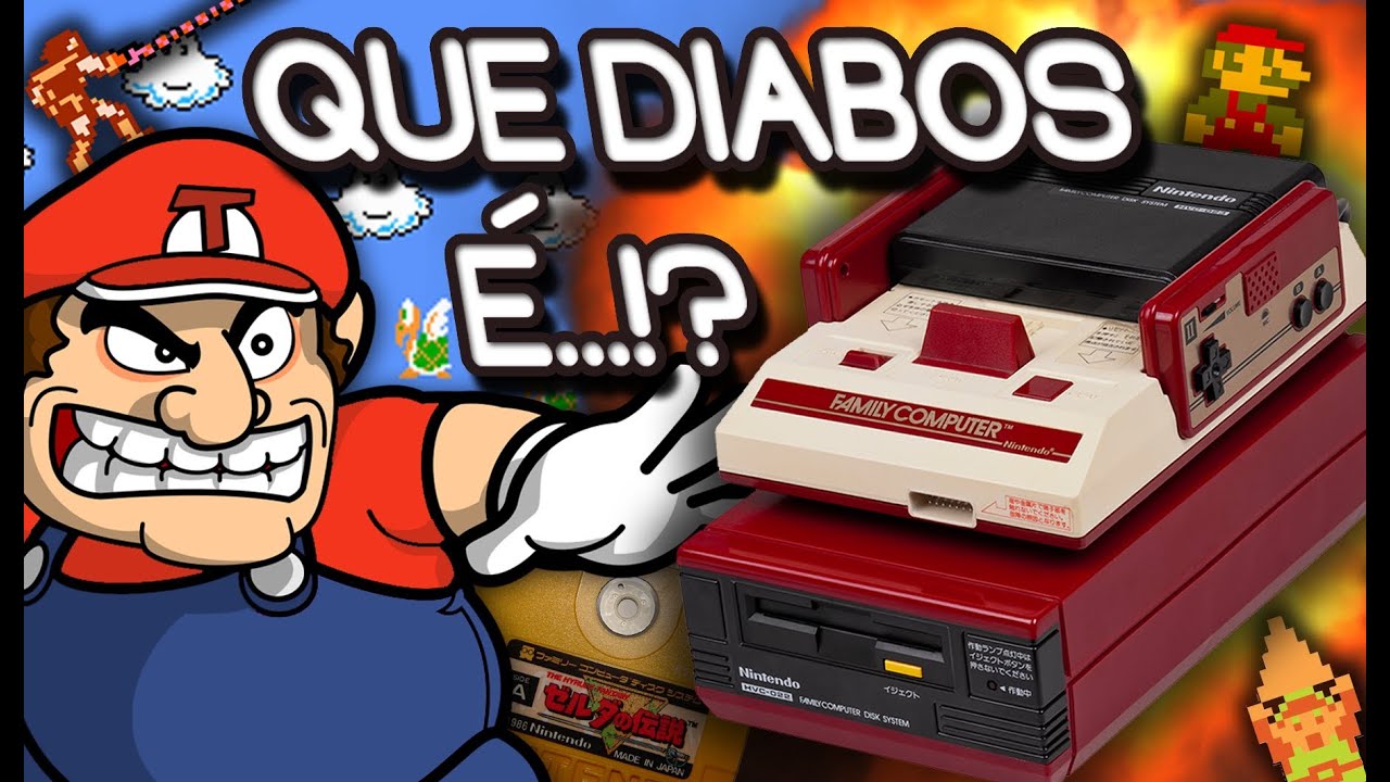 FAMICOM DISK SYSTEM - Que diabos é!? - YouTube