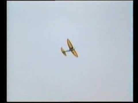 Model aircraft - "The Answer" - kit built vintage model - YouTube