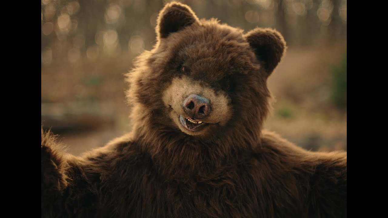Purple Mattress advertisement featuring 2 of our realistic bears - YouTube