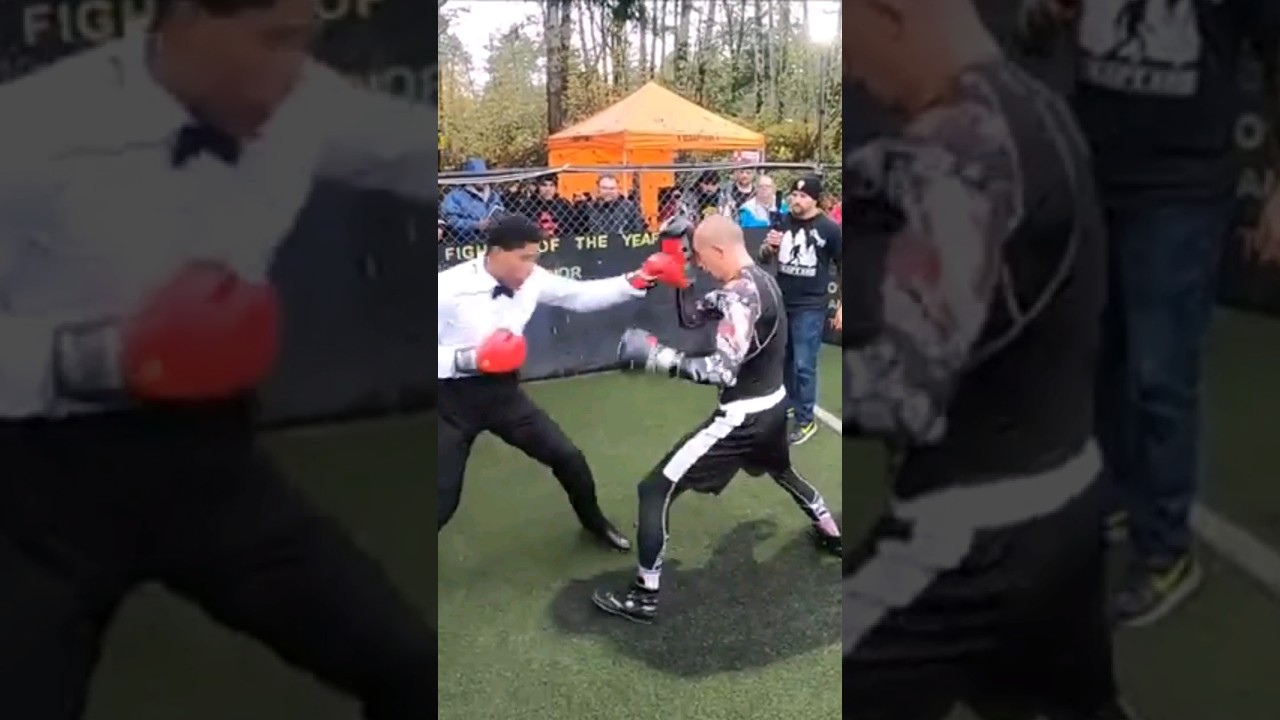 2 Streetbeefs legends clash in the scrapyard! #boxing #vikingwarrior # ...