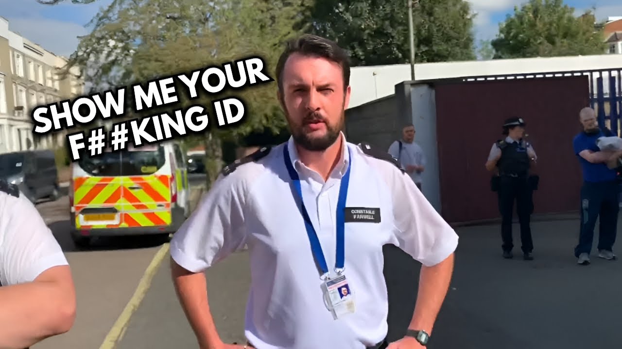 UK Cops Exposed—Camera Man Refuses Id, WINS HARD! - YouTube