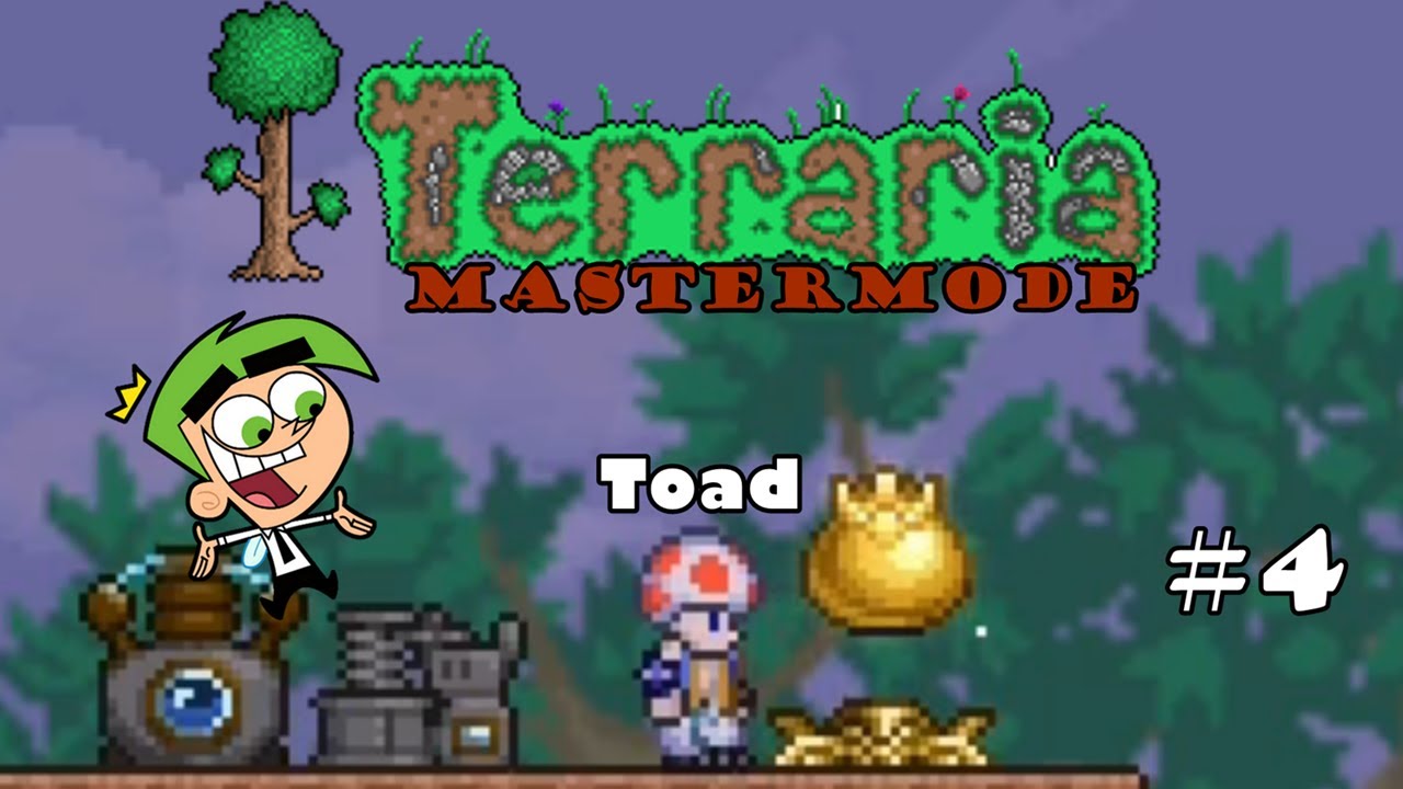 Terraria Master Mode #4 Toad gegen King Slime - YouTube