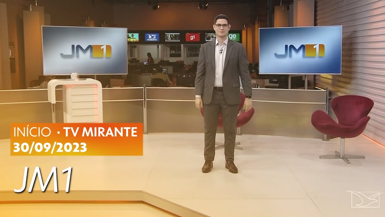 Início do "JM1" com Davi Araújo - TV Mirante (30/09/2023) - YouTube