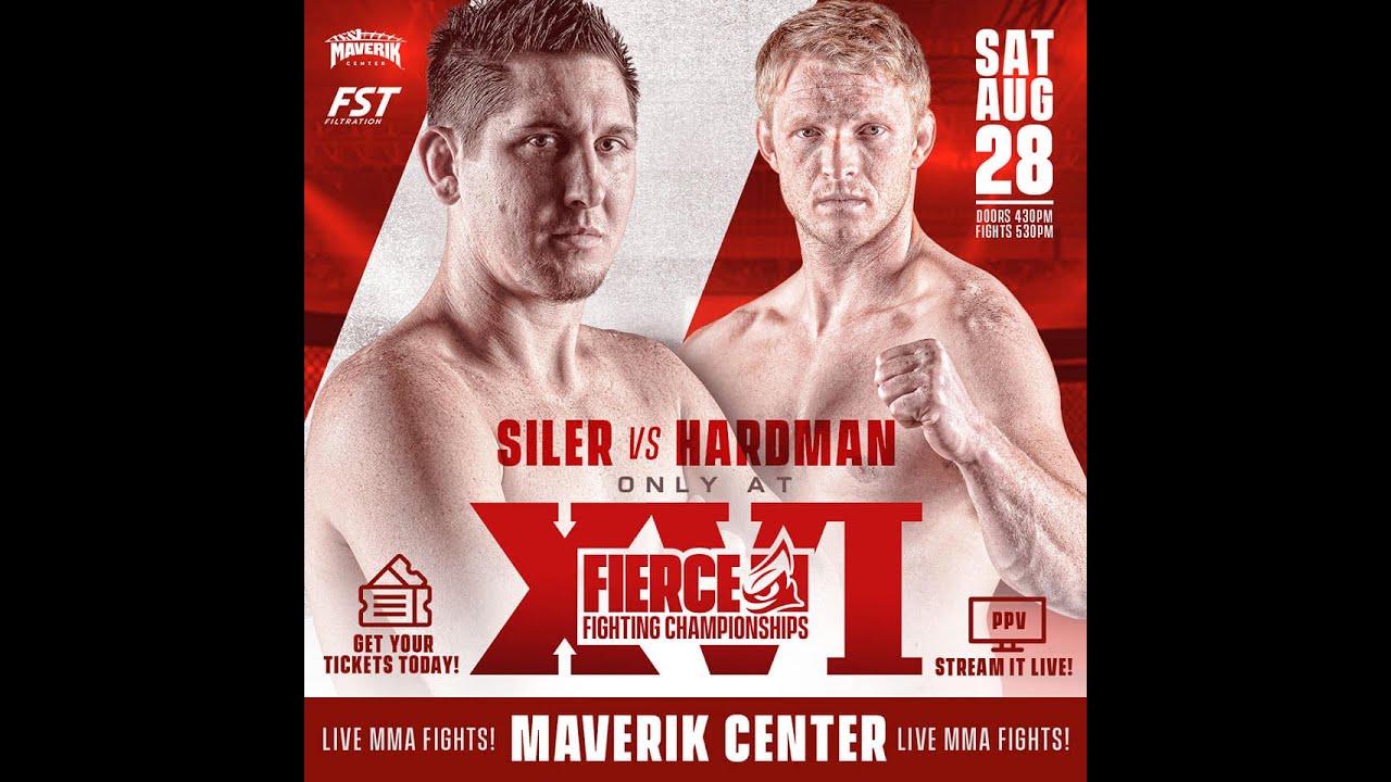 Steven Siler vs Carson Hardman - Fierce Fighting Championship 16 - YouTube