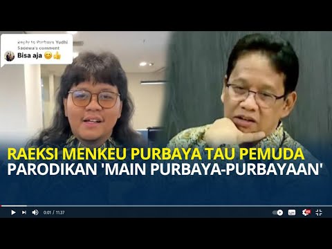 Viral!! Menkeu Purbaya Komentari Video Pemuda Berani Bikin Parodi 'Main Purbaya-purbayaan'