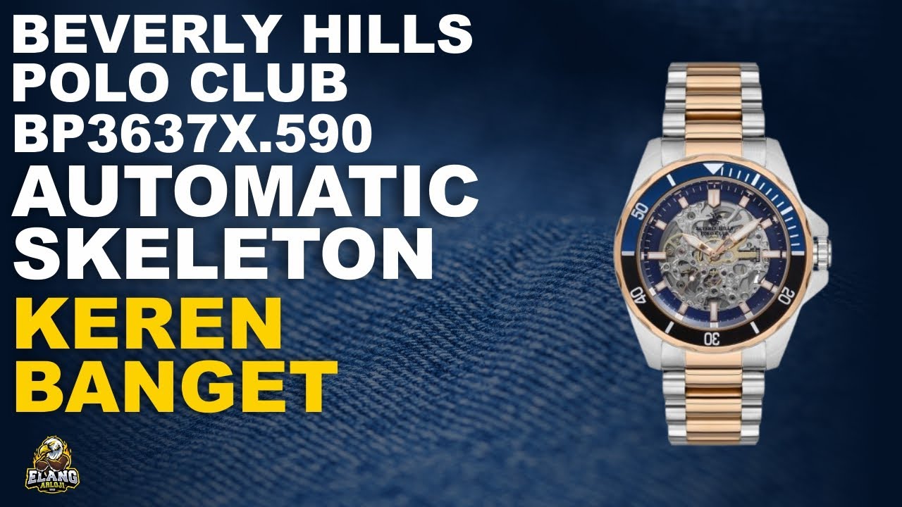 BEVERLY HILLS POLO CLUB BP3637X.590 : JAM TANGAN POLO AUTOMATIC ...