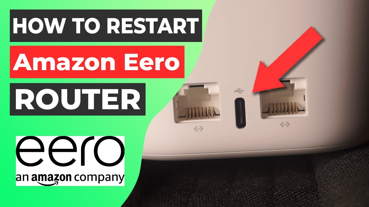 🔄 How to Reboot Your Router | Amazon Eero - YouTube