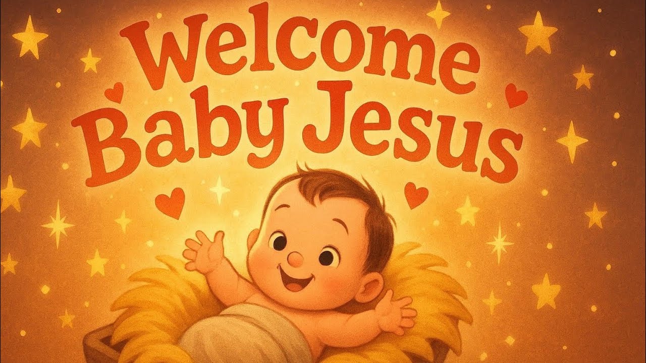 Welcome Baby Jesus 👶🎄 | Christmas Bible Song for Kids | Nativity ...